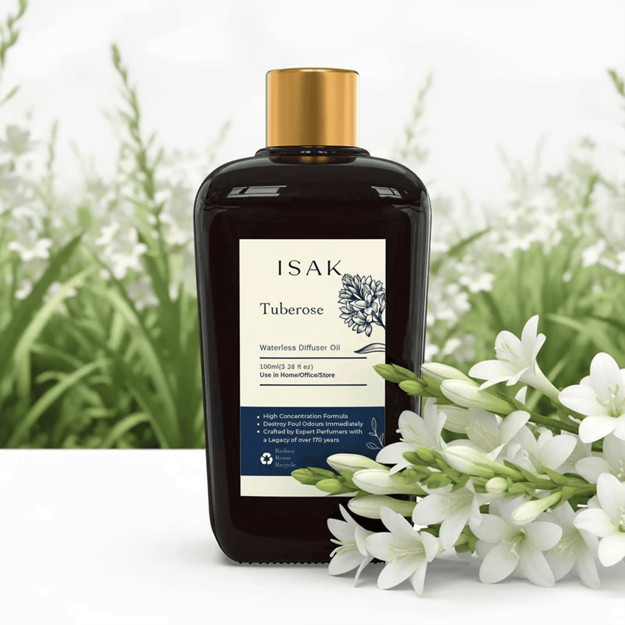 Tuberose Waterless Diffuser Oil